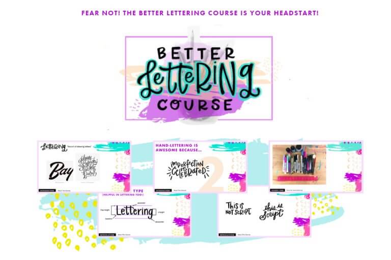 7 Stunning Online Lettering Classes you need to take right now!