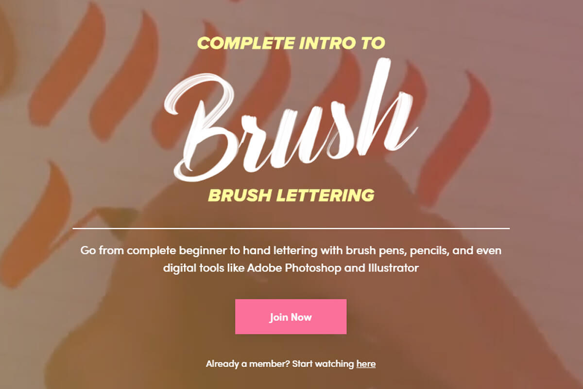 7 Stunning Online Lettering Classes you need to take right now!