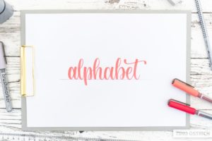 Bounce lettering: How to create stunning bounce letterings step by step