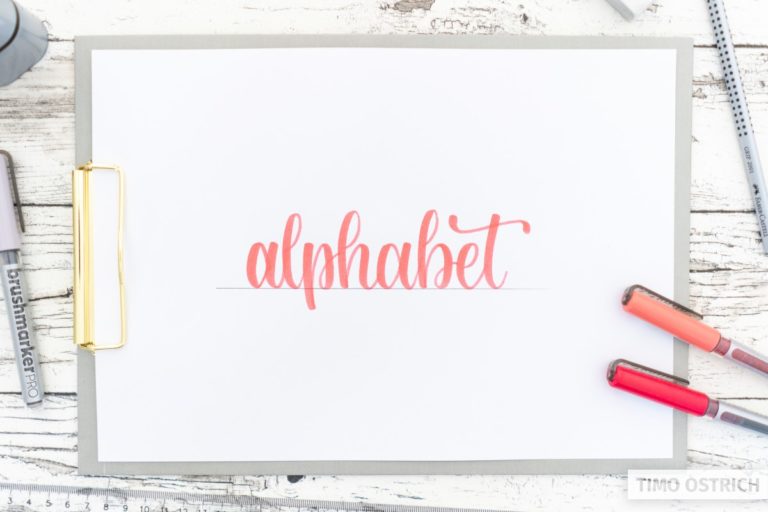 Bounce lettering: How to create stunning bounce letterings step by step