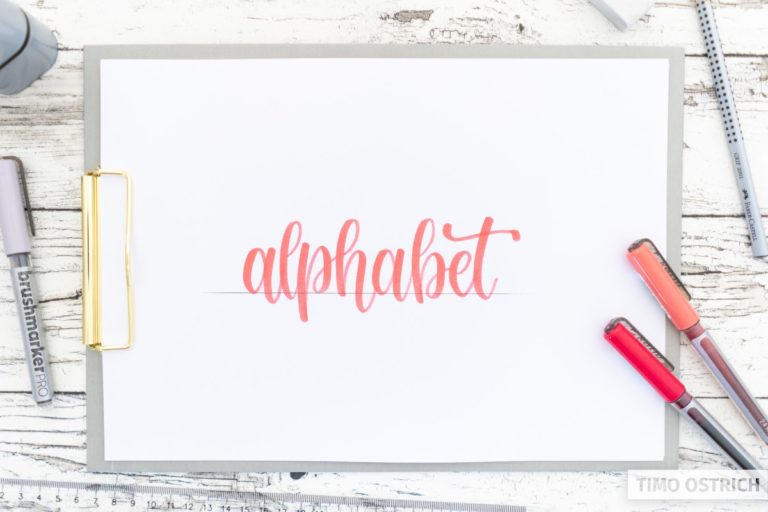 Bounce lettering: How to create stunning bounce letterings step by step