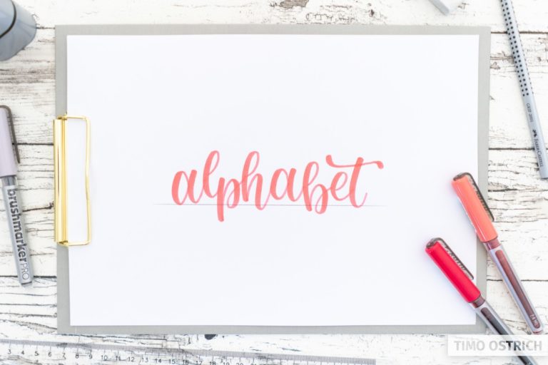 Bounce lettering: How to create stunning bounce letterings step by step