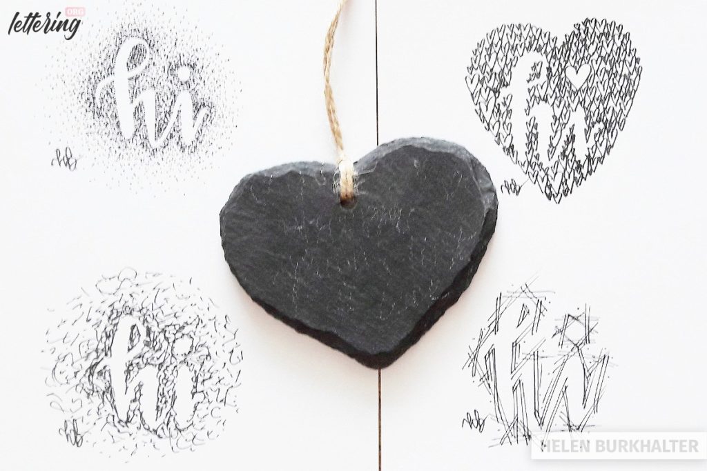 Negative lettering: How to create letterings with negative space