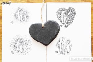 Negative lettering: How to create letterings with negative space