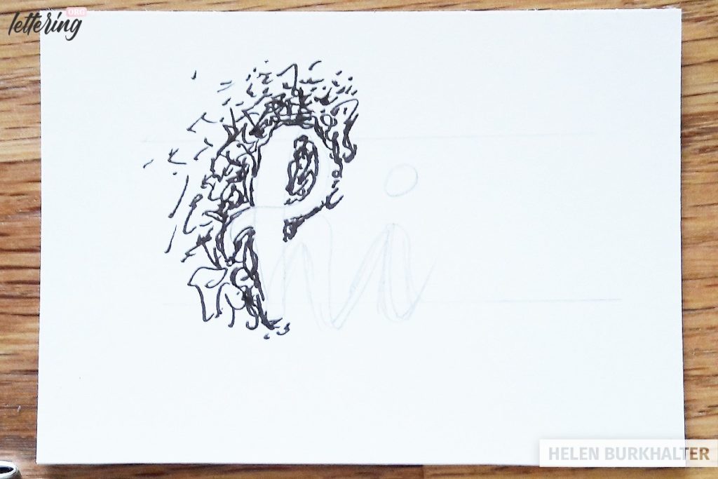 Negative lettering: How to create letterings with negative space
