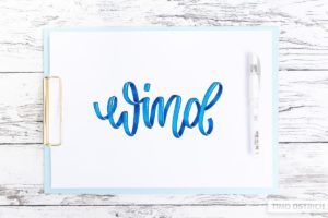 Ribbon lettering - How to create outstanding ribbon letterings (tutorial)