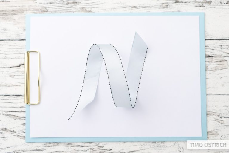 Ribbon lettering - How to create outstanding ribbon letterings (tutorial)