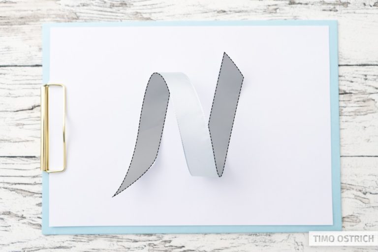 Ribbon lettering - How to create outstanding ribbon letterings (tutorial)