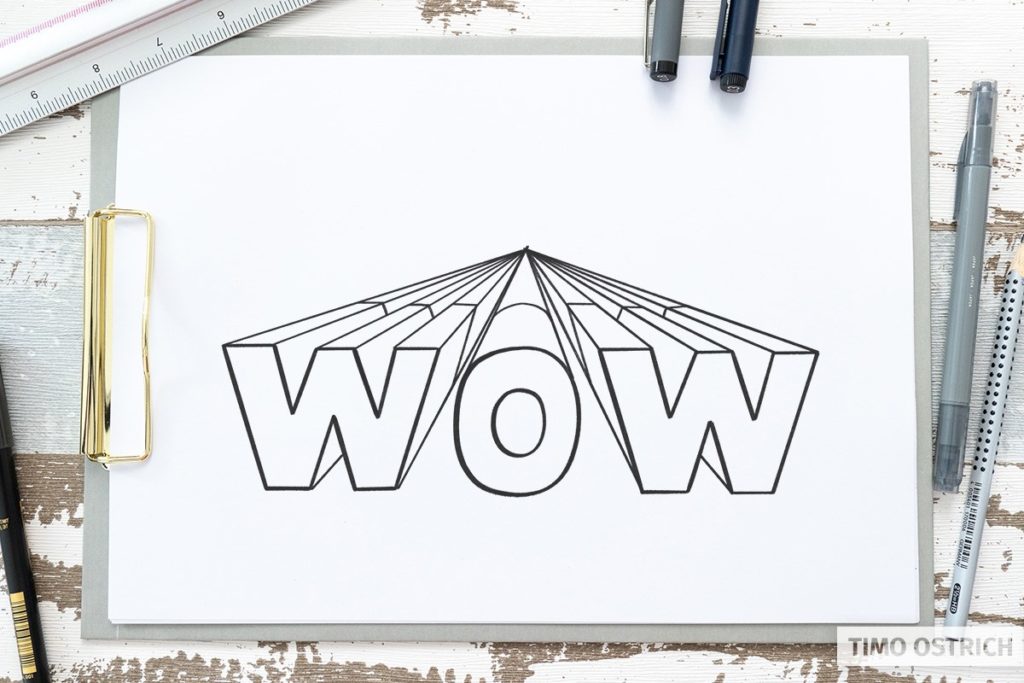 3D Lettering: Eight awesome techniques at a glance - Lettering.org