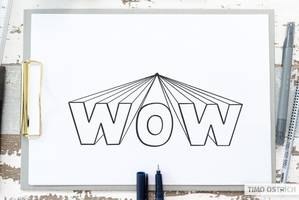 3D Lettering: Eight awesome techniques at a glance - Lettering.org