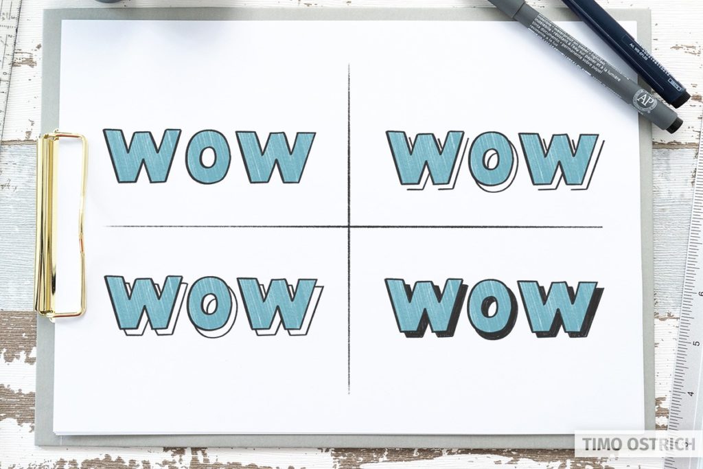 3D Lettering: Eight awesome techniques at a glance - Lettering.org