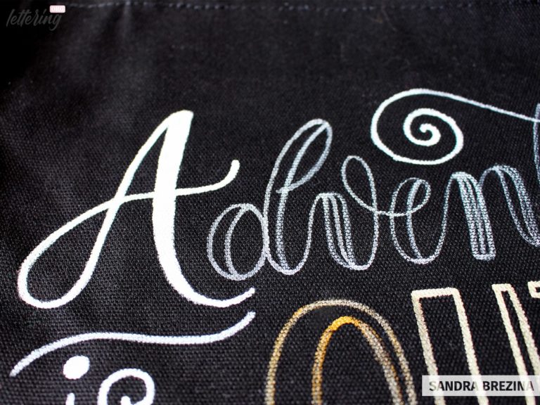 Create extraordinary letterings on fabric - Lettering.org