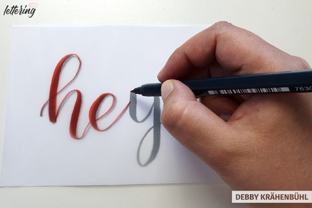 Lettering shadows - How to add them right (step by step tutorial)