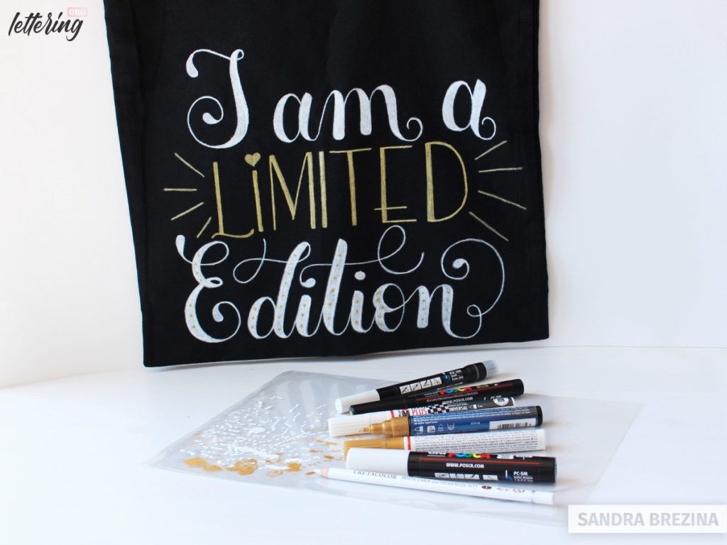 Create extraordinary letterings on fabric - Lettering.org