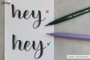 Lettering shadows - How to add them right (step by step tutorial)
