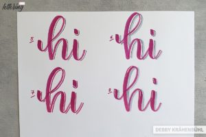 Lettering shadows - How to add them right (step by step tutorial)