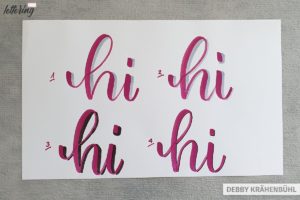 Lettering shadows - How to add them right (step by step tutorial)