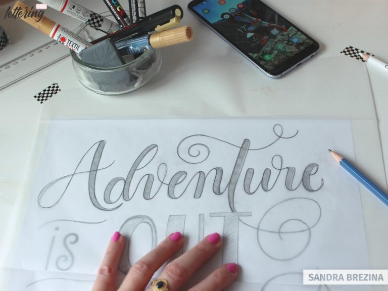 Create extraordinary letterings on fabric - Lettering.org