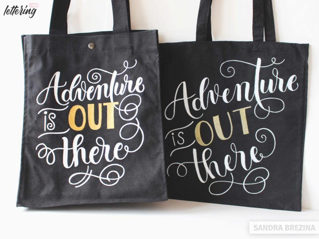 Create extraordinary letterings on fabric - Lettering.org