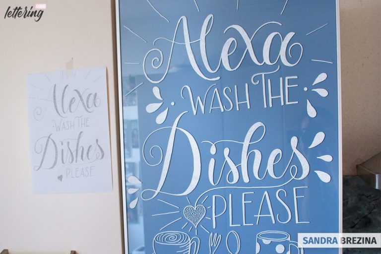 How to create charming hand lettering projects on glass - Lettering.org