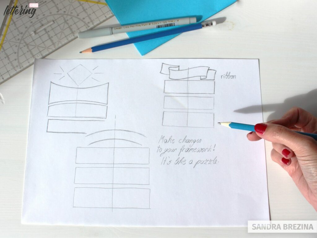 Well-done lettering compositions: How to make them step by step