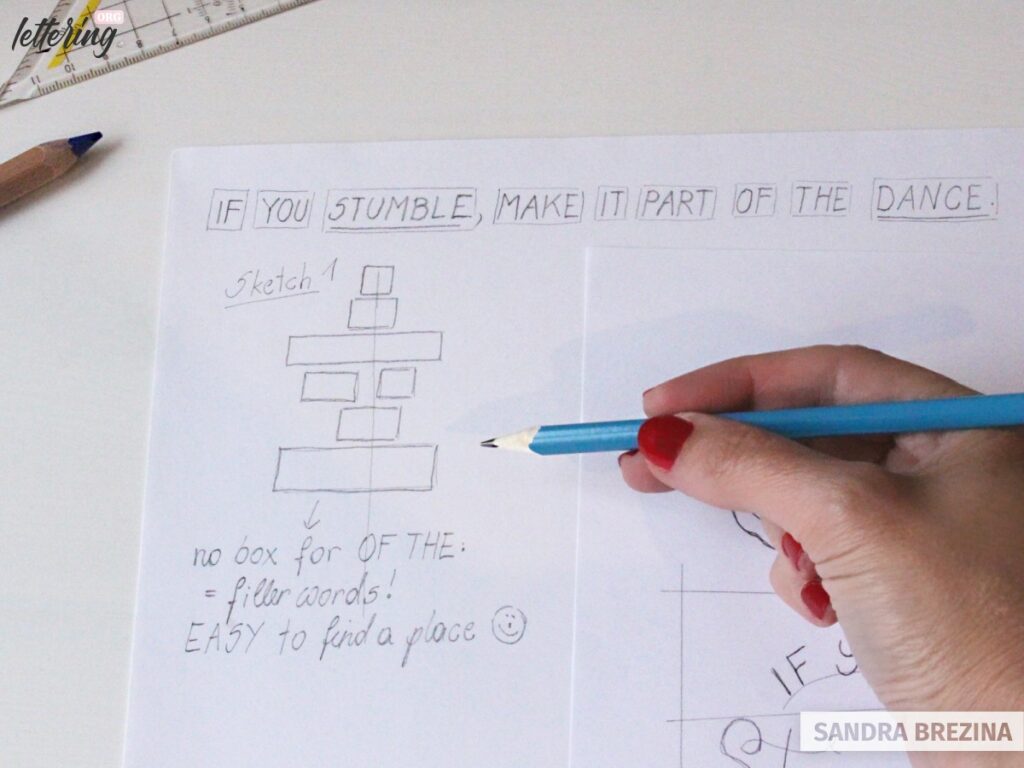 Well-done lettering compositions: How to make them step by step