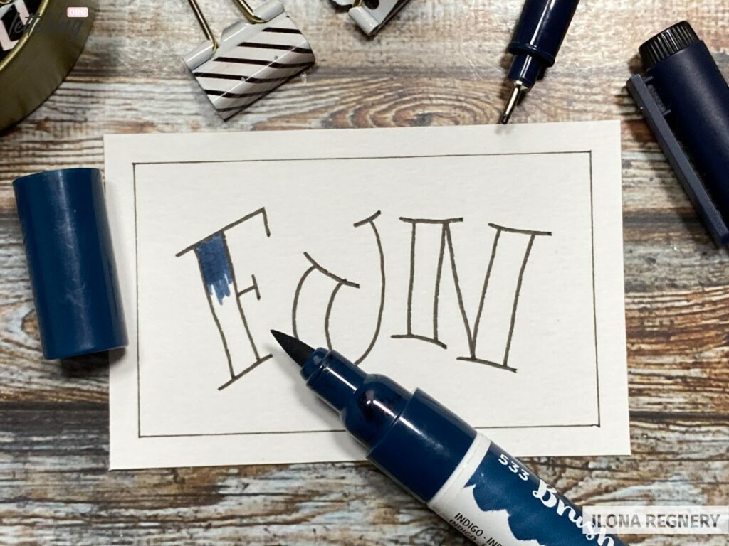 Ombre lettering - 5 amazing techniques to blend colors