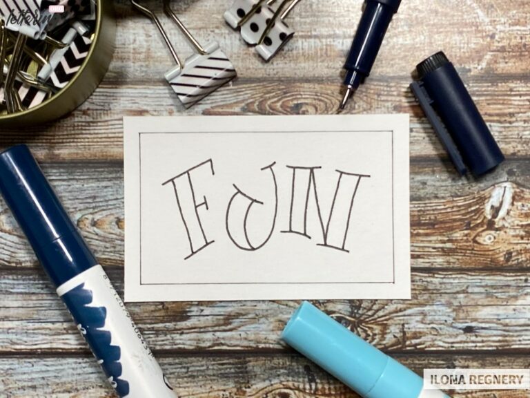 Ombre lettering - 5 amazing techniques to blend colors