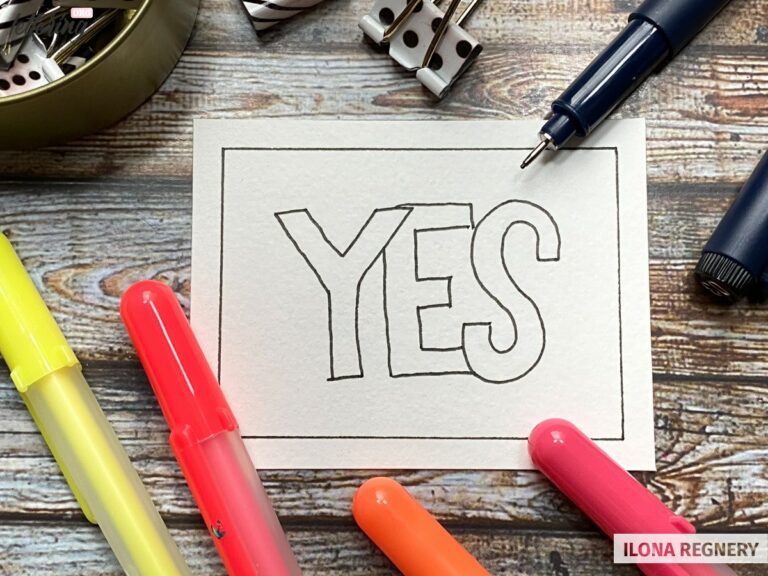 Ombre lettering - 5 amazing techniques to blend colors