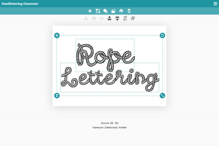 Rope lettering tutorial (step by step) with great examples