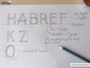 How to draw beautiful block letters - Lettering.org