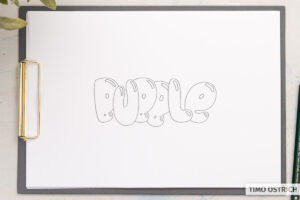 Bubble lettering: How to draw superbubbly letters with ease