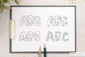 Bubble lettering: How to draw superbubbly letters with ease