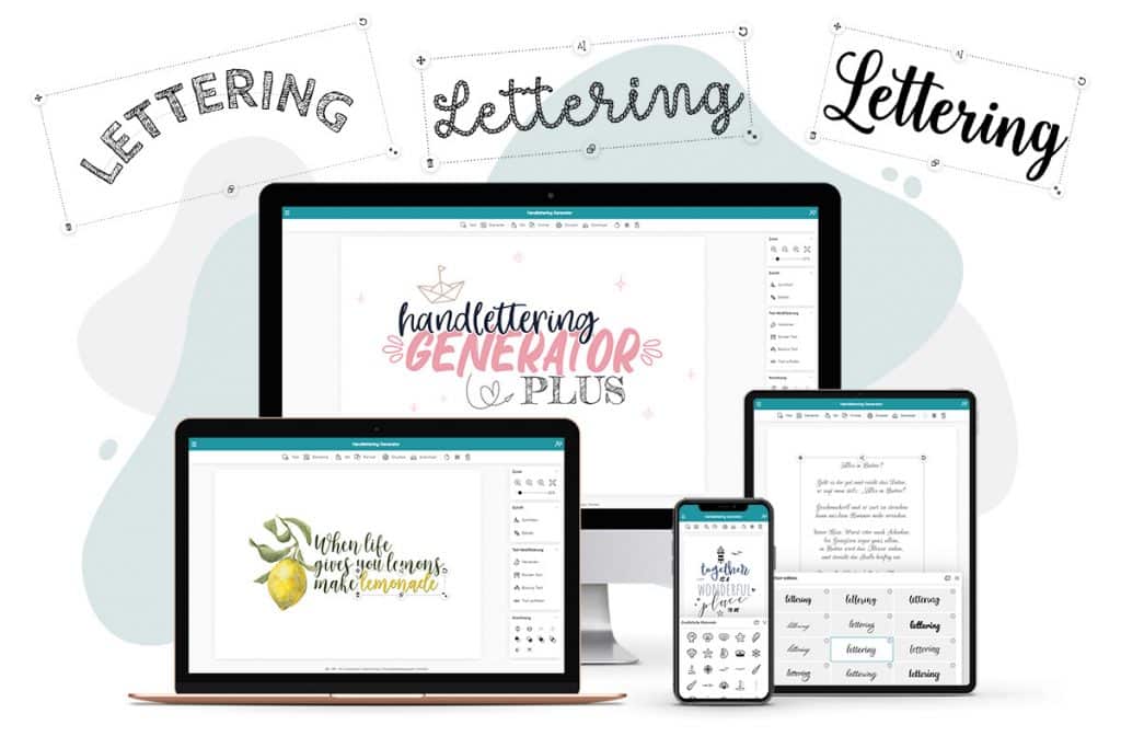 Lettering Generator Plus - Create stunning letterings with ease